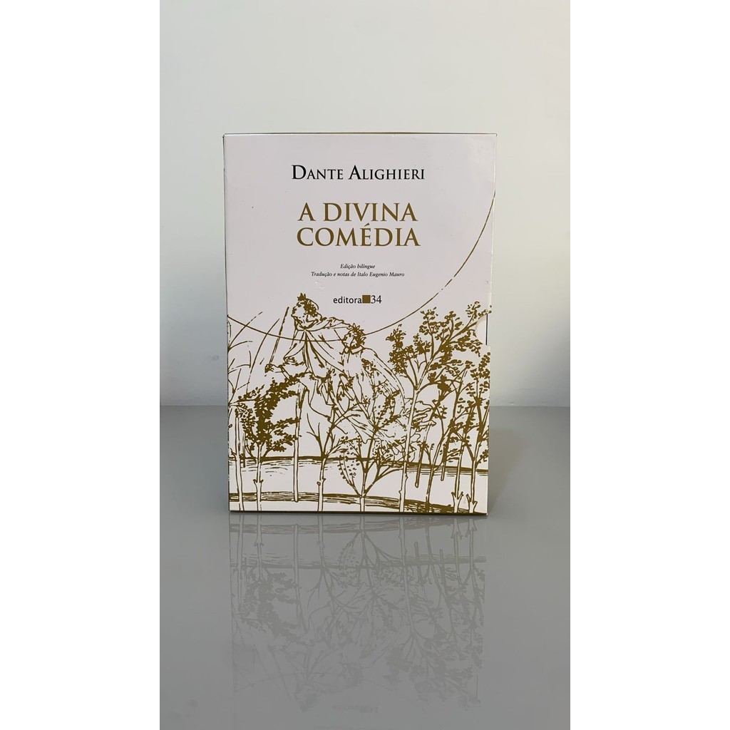 A Divina Comédia - Dante Alighieri - Box 3 volumes completos | Shopee ...
