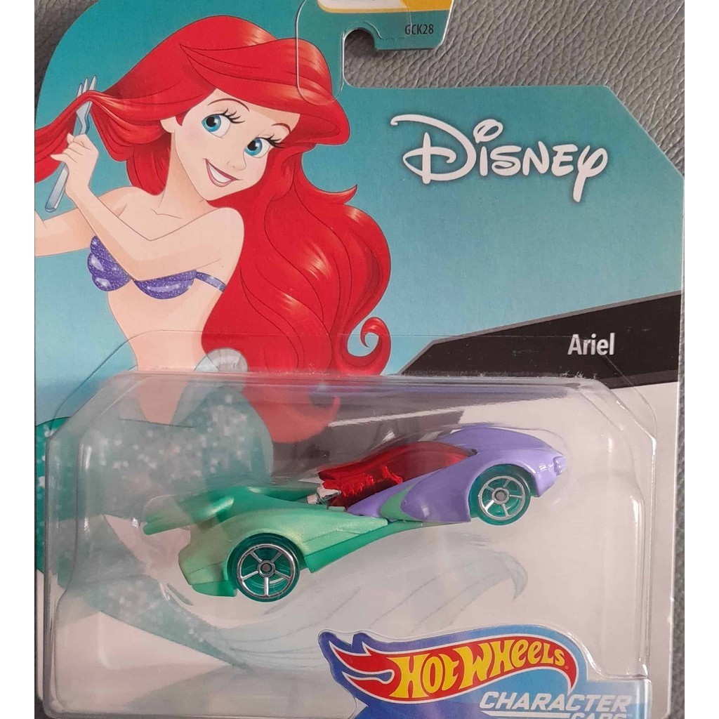Hot Wheels Character Cars - Ariel (Disney) | Shopee Brasil