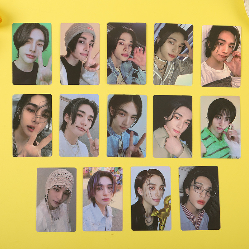 7-14pcs STRAY KIDS ATE Album Lomo Cards ODDINARY GO LIFE Photocards ...