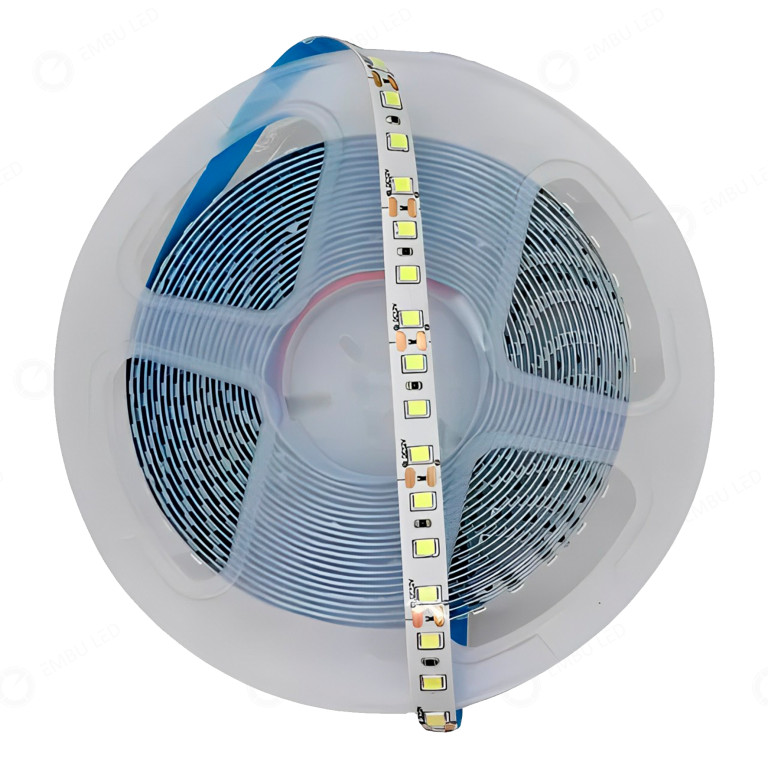 Fita Led 120Leds 12V 5/m 9w/M 4000K S/Silicone Luz Neutra | Shopee Brasil