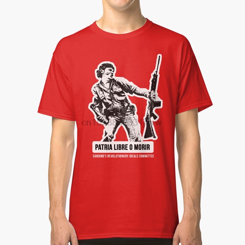 molotov Homem T Camisa sandinista nica fsln sandino sandinismo nicoya nicaragua Comunismo patria ...