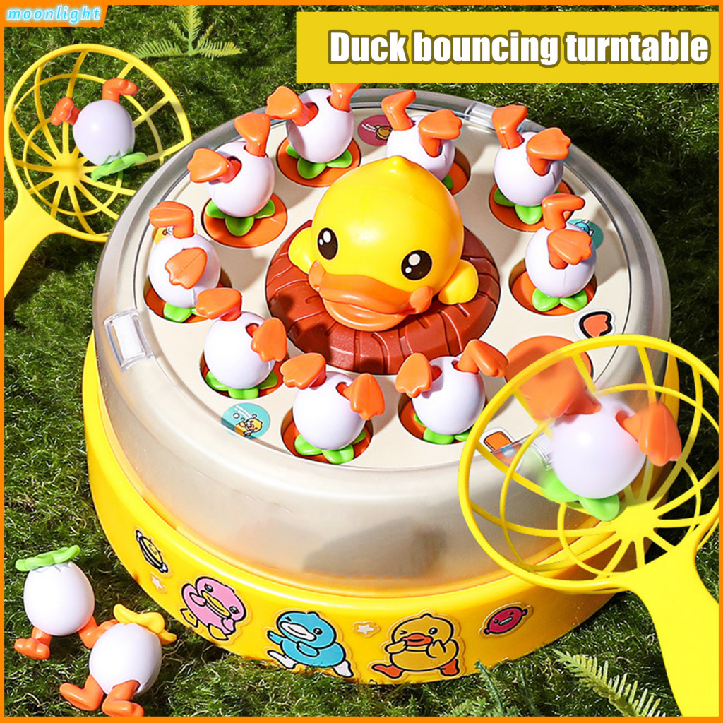Cartoon Duck Ejecting Toy Kids Bounce Game Launching for Educational ...