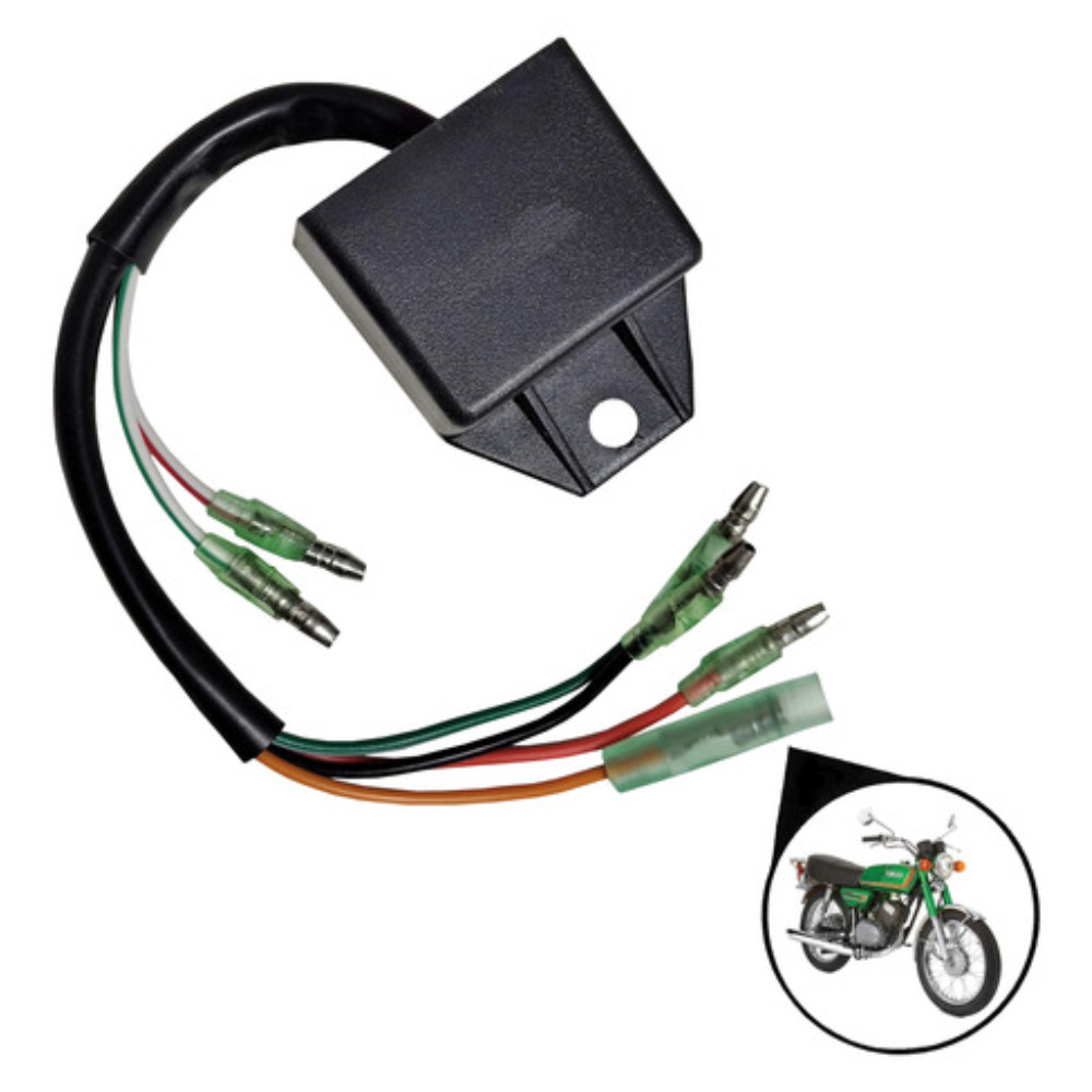 Cdi Yamaha Rd/rdz 125/135 6 Fios Modelo Original | Shopee Brasil