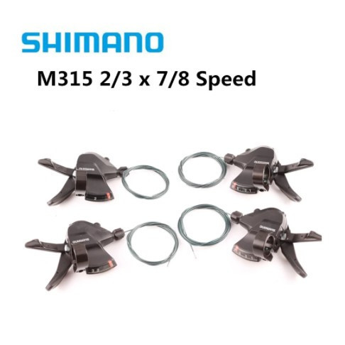 Shimano Altus Sl-M315 Shifter 2x7 2x8 3x8 3x7 Velocidades Alavanca De Gatilho Conjunto Rapidfire ...