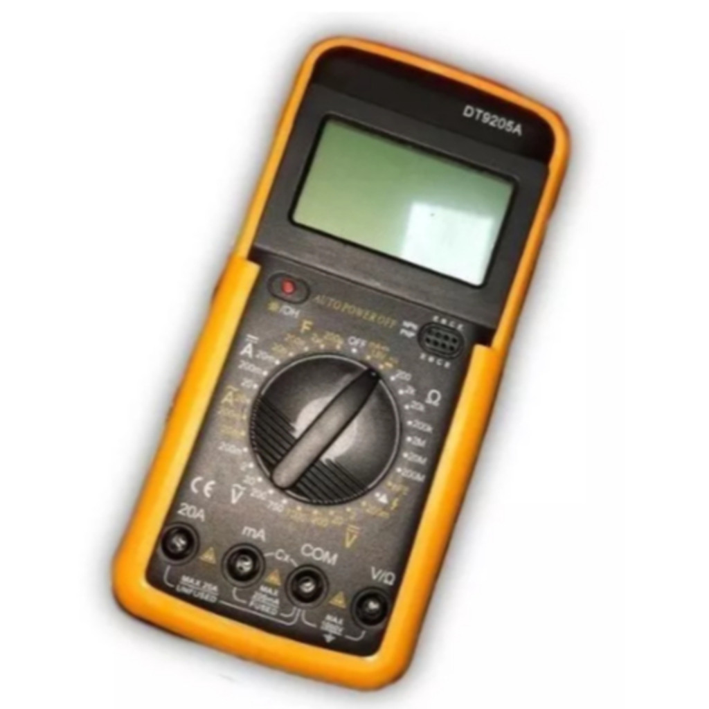 Multímetro Profissional digital Dt-9205a Capacimetro Beep Profissional ...