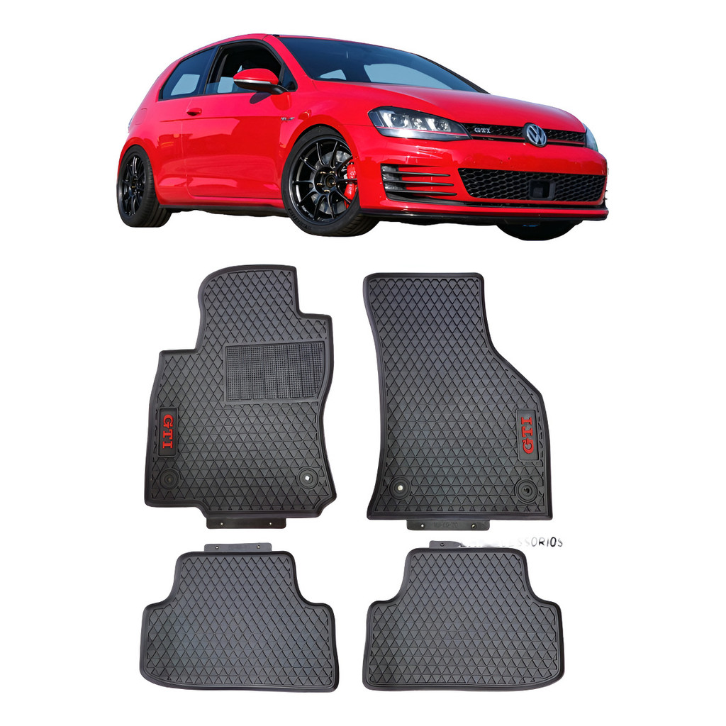 Tapete Borracha Golf 7 Mk7 Gti Estilo Monster Mats Alta Qual | Shopee ...