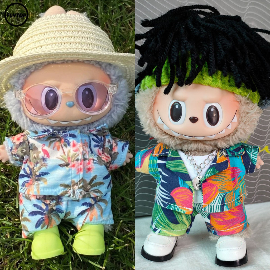 FIY Rock Boy Labubu Roupas Conjunto De Floresta Tropical Acessórios ...