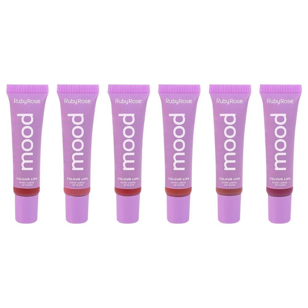Gloss Labial Colour Lips Mood - Ruby Rose | Shopee Brasil