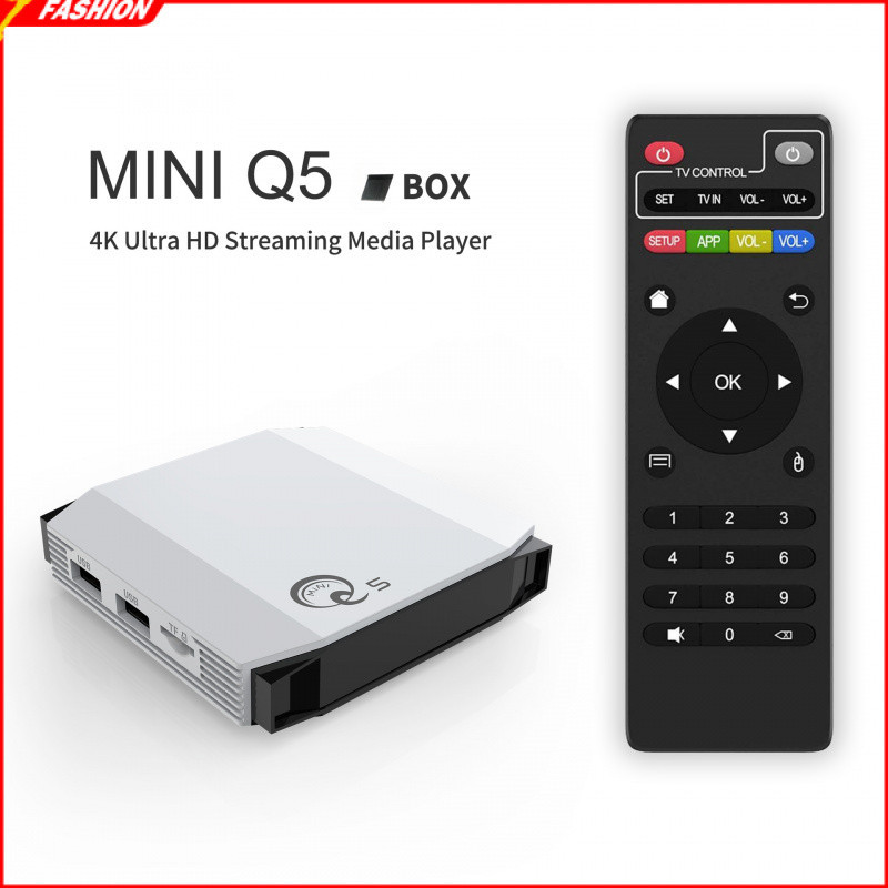 Novo Modelo de Player de Rede Q5 HD BOX Qualidade de Imagem 4K ...