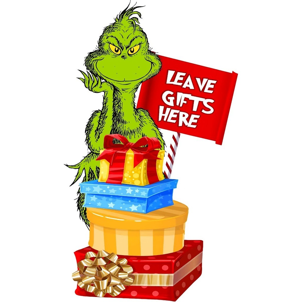 Display Chão The Grinch Natal 1 Metro O Grinch - Mdf 3mm | Shopee Brasil
