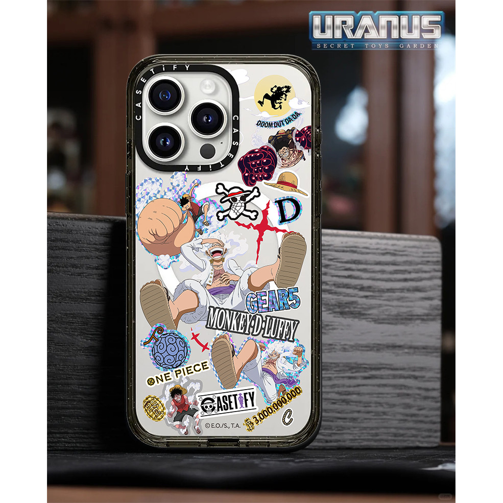 CASETiFY X ONE PIECE Luffy Gears Evolution Sticker Mania Impact Case ...