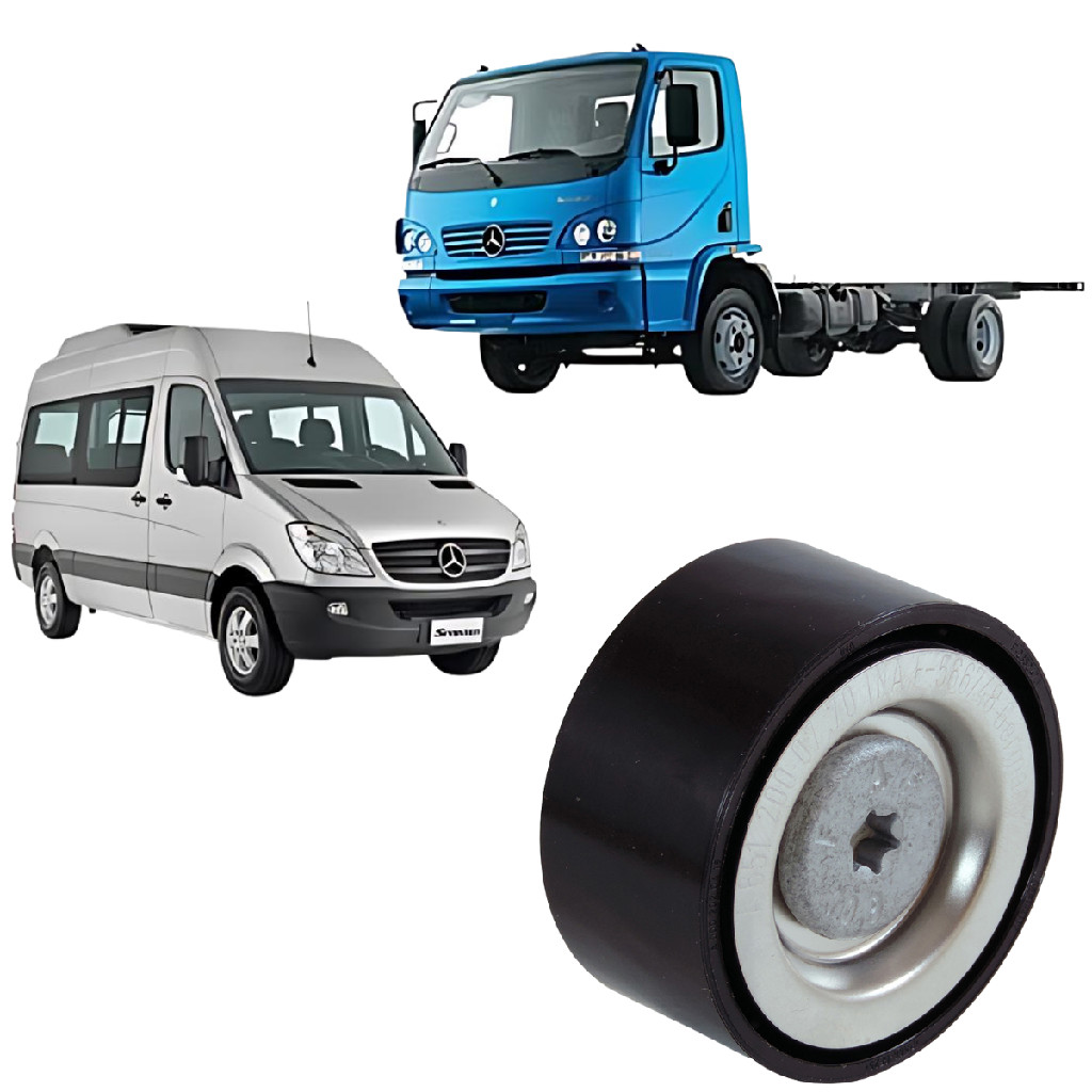 Polia Tensor Correia Lisa Pequena Sprinter 415 515 (2014 em diante ...