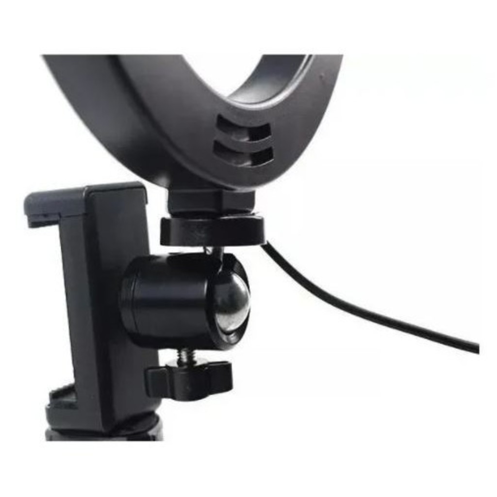 Ring Light Led Mesa Iluminador Pequena Tripé 6 Polegada 16cm Promoção ...