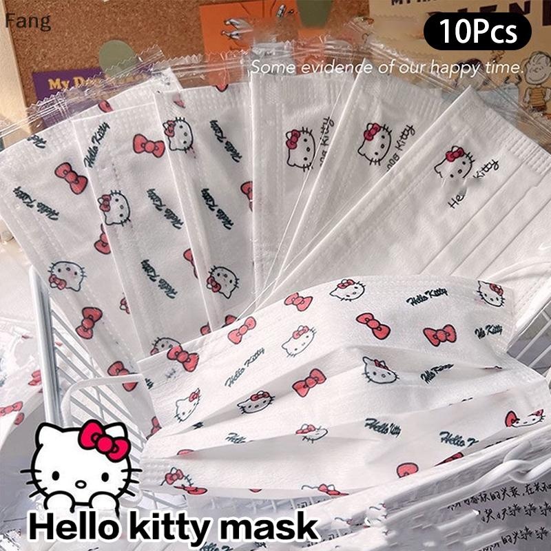 Fang Hello Kitty Máscara Impressa Fofa Kuromi Pochacco Criativo ...