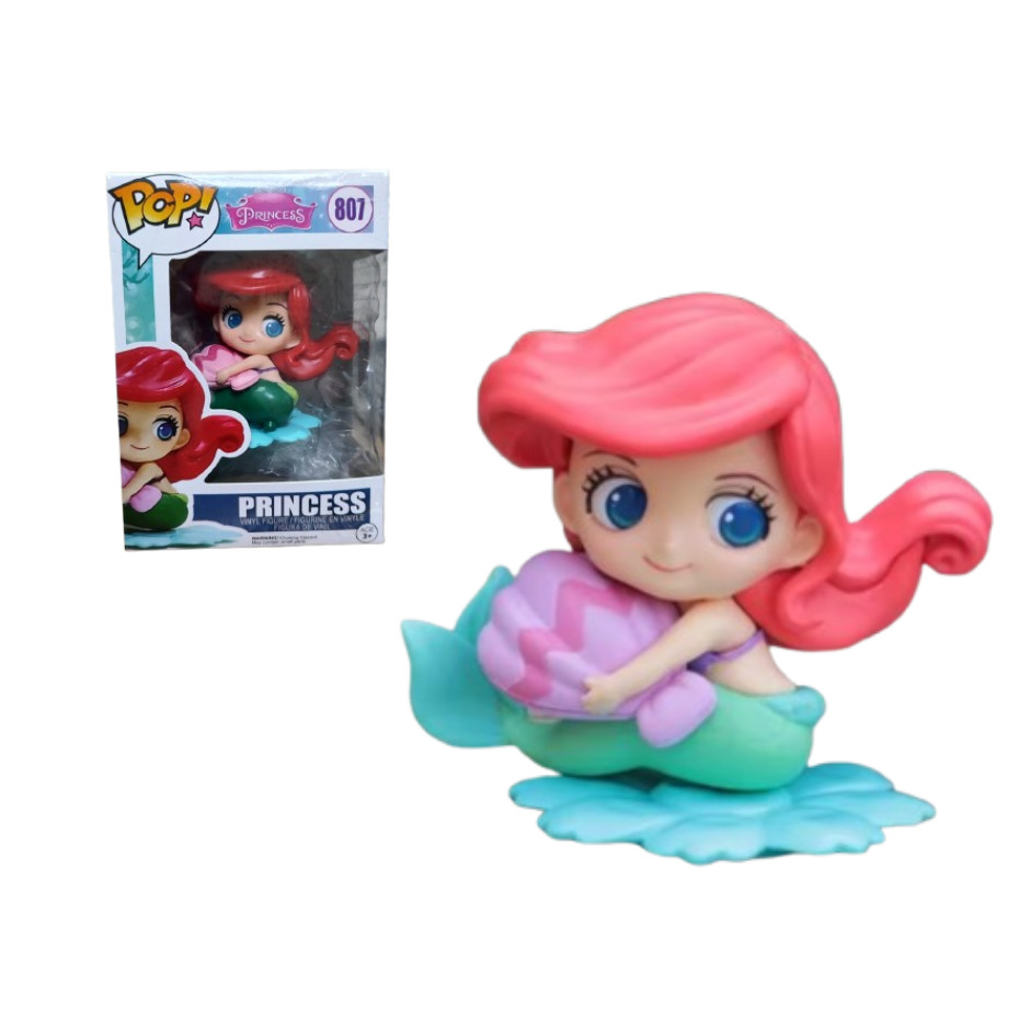 Boneco Tipo Funko Pop Princesas Ariel #807 | Shopee Brasil