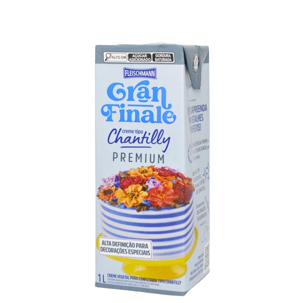 Chantilly Premium Gran Finale Fleischmann (1 Litro) | Shopee Brasil