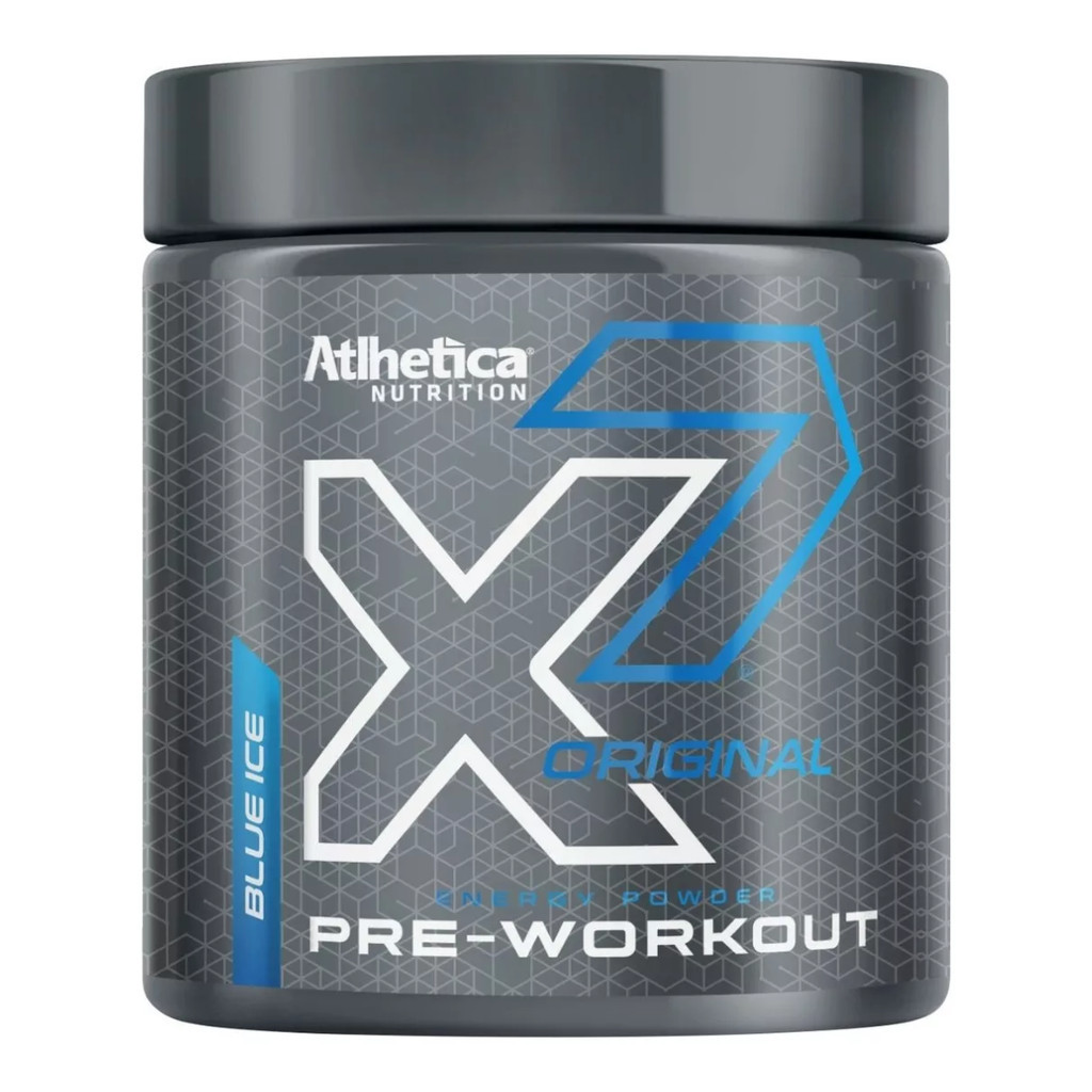 X7 Pré Workout Original Pré treino Atlhetica 300g Blend 7 Ingredientes ...