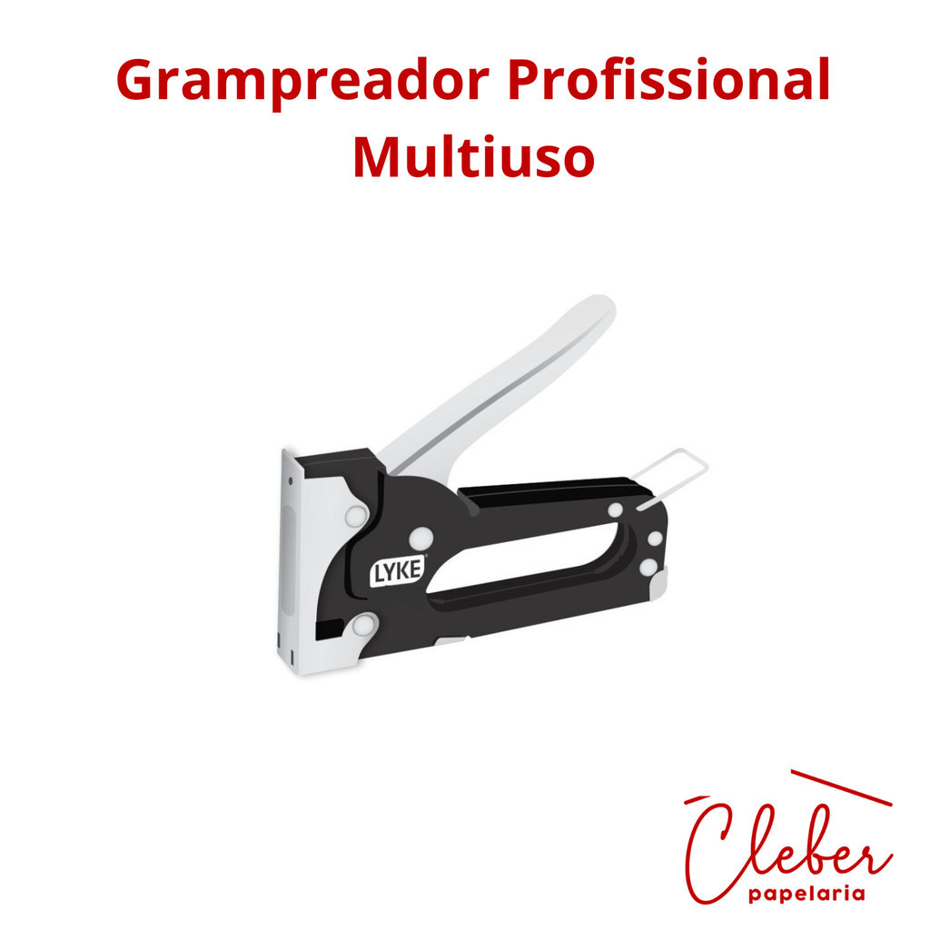 GRAMPEADOR METALICO PISTOLA 101065 | Shopee Brasil