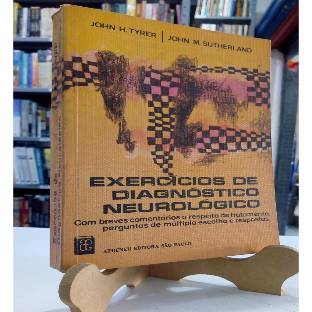 Exercicios de diagnostico Neurologico autor John H Tyrer | Shopee Brasil