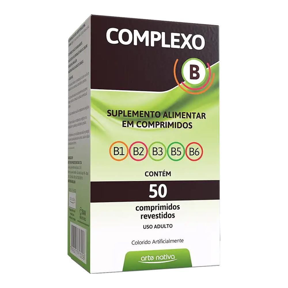 COMPLEXO B COM 50 COMPRIMIDOS | Shopee Brasil