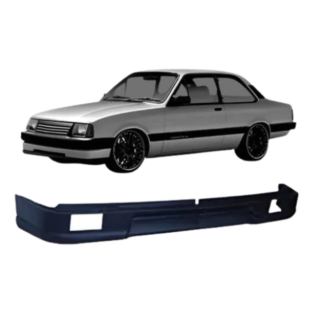 SPOILER DIANTEIRO CHEVETTE MARAJÓ CHEVY 500 83 A 93 COM FURO DE MILHA ...