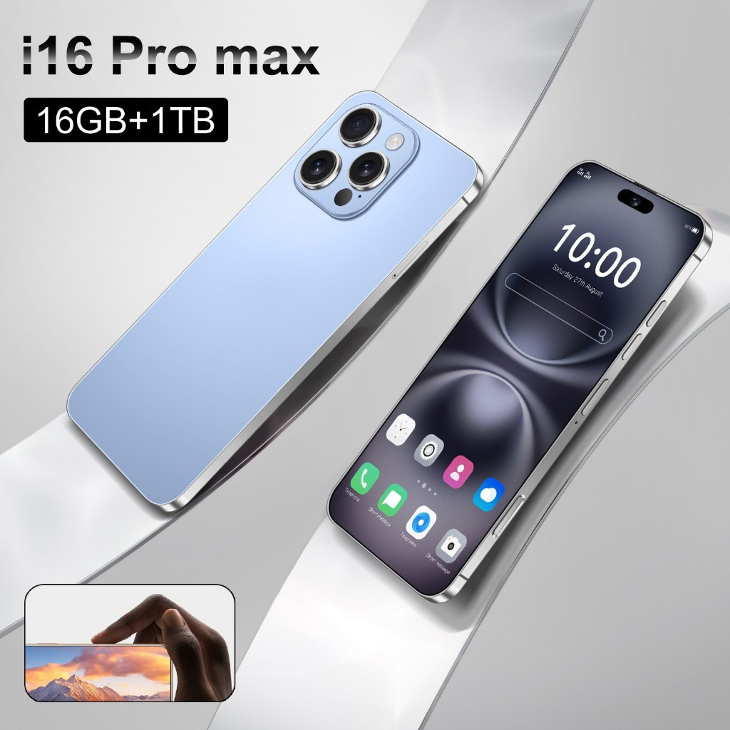 Nova rede A16 Lin máximo 4G/5G 6.8-Polegada memória de tela cheia 16GB + 1TB bateria 8.000mah ...