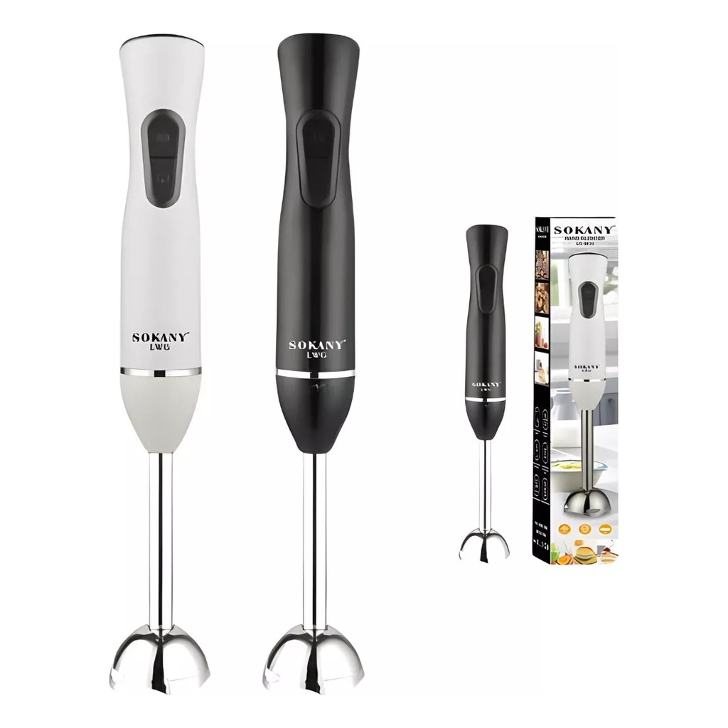 Hand Blender 800W – Mixer de Mão para Frutas, Sucos e Cremes 220V e ...