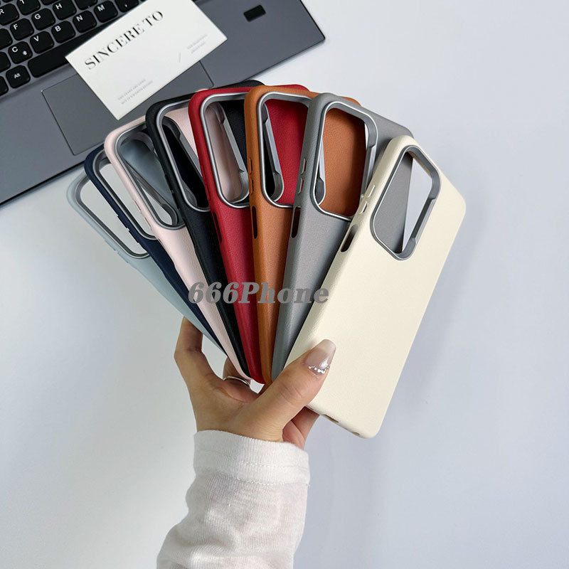 Capa De Telefone Fosca Para Samsung Galaxy A17 A07 A16 A06 A26 A56 A36 M16 M56 M06 5G Couro De ...