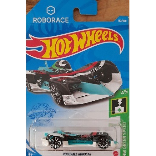 Hot Wheels Green Speed - Roborace Robocar | Shopee Brasil