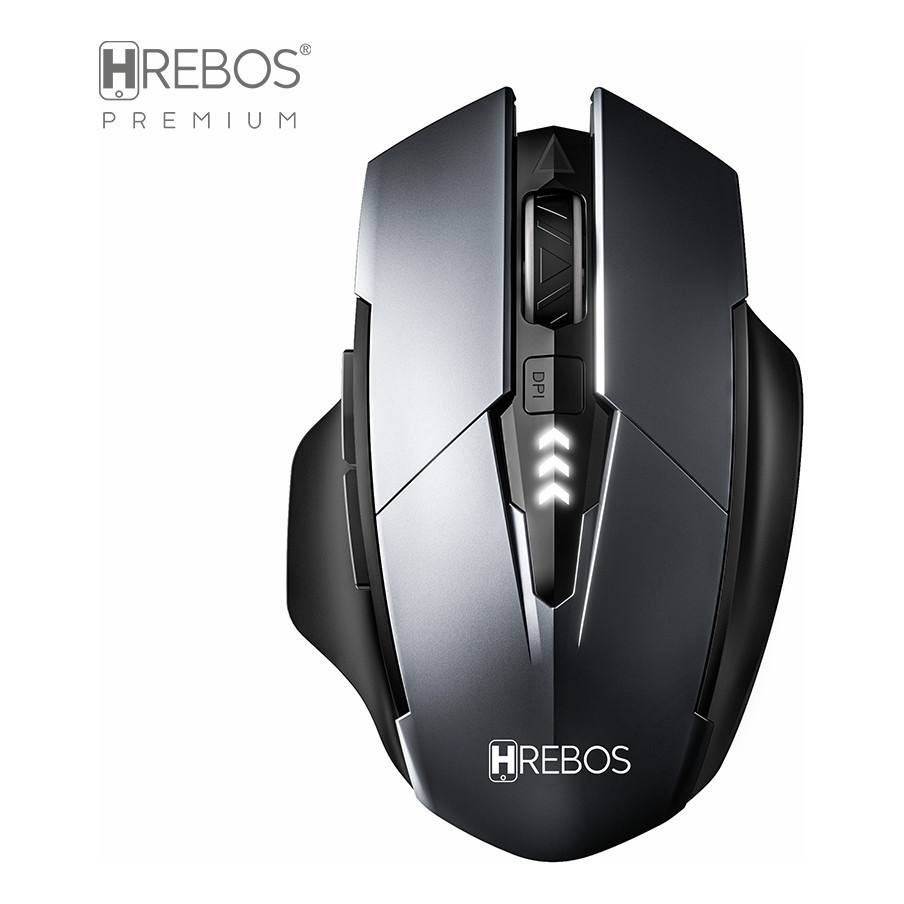 Mouse Pro-gaming Premium Sem Fio Wireless Bluetooth Hrebos | Shopee Brasil