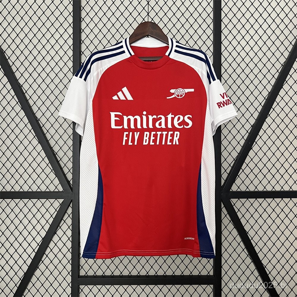 Camisa esportiva vermelha 24 /25 A-L Arsenal Casa Homens camisa ...
