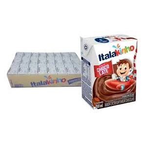 Achocolatado Italakinho Bebida Láctea 200ml Caixa C/24 Un | Shopee Brasil