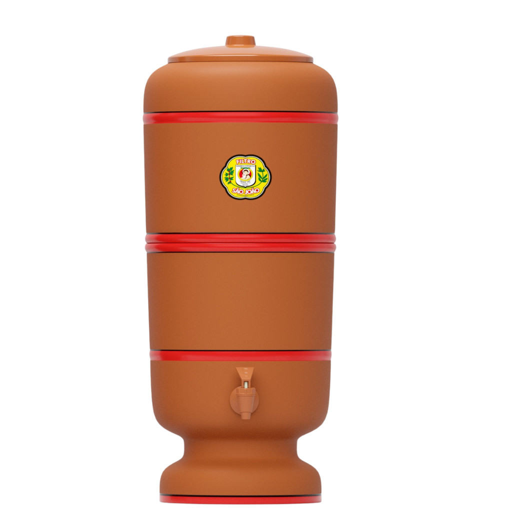 Filtro de Barro para Água São João Tradicional 6 Litros Cerâmica ...