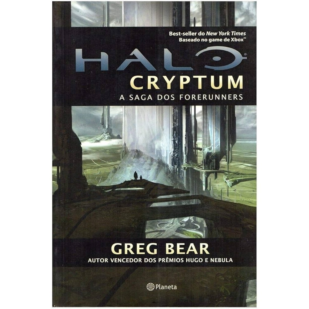 Halo Cryptum - A saga dos forerunners autor Greg Bear | Shopee Brasil