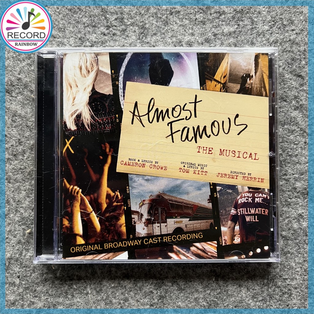Original Broadway Cast of Almost Famous The Musical Original CD Album ...