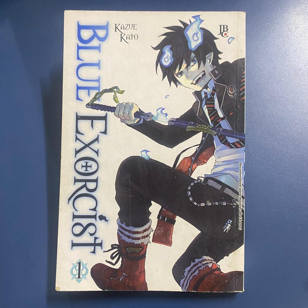 Blue Exorcist # 1 de Kazue Kato 7435945 | Shopee Brasil