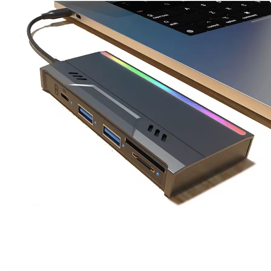 Case SSD M.2 NVMe Leitor SD TF USB Hub Knup | Shopee Brasil