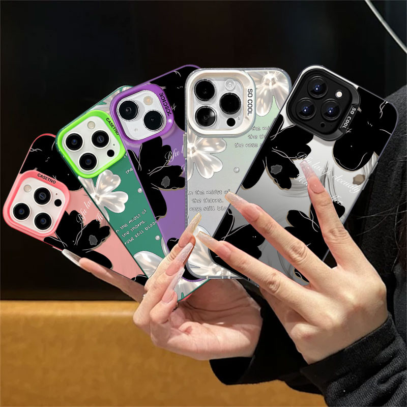 Colorido Flower Imd Capinha Anti-impacto Moda POCO X7 Pro X6 Pro X5 F3 ...