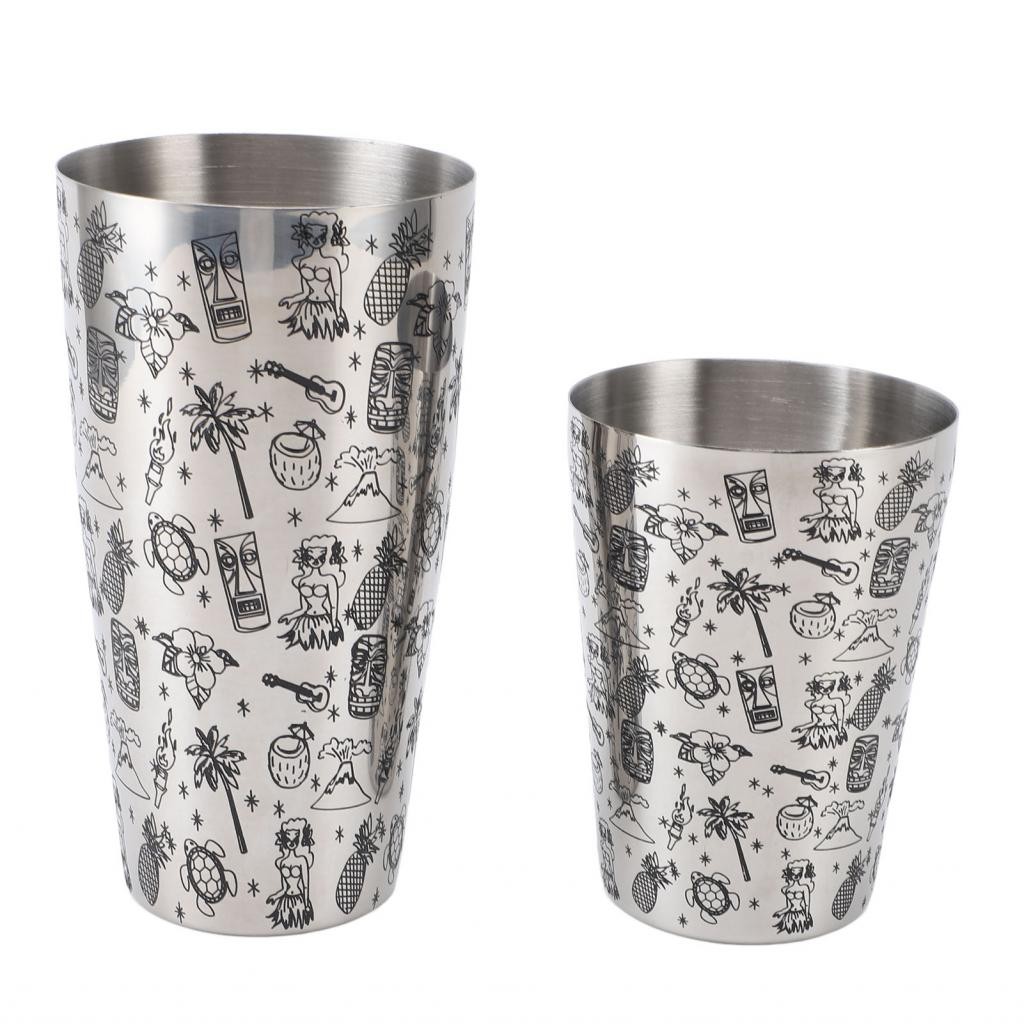 Boston Shaker Cup Cocktail Leakproof Professional for Home Bar | Shopee ...