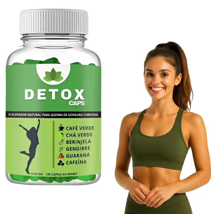 Detox Life Caps 120 cápsulas 500 mg | Shopee Brasil