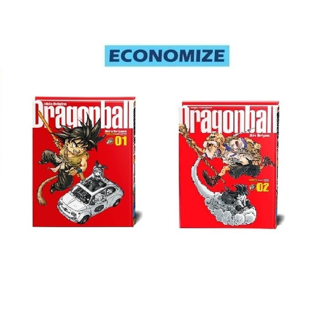 Kit Dragon Ball Ed Definitiva Vol 1 e 2 | Shopee Brasil
