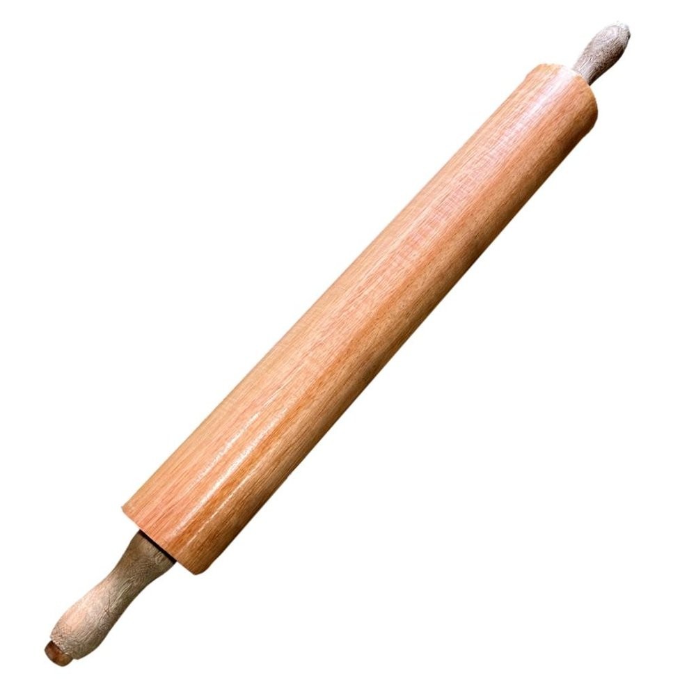 Rolo para Massas de Madeira Móvel 50x7,5cm | Shopee Brasil