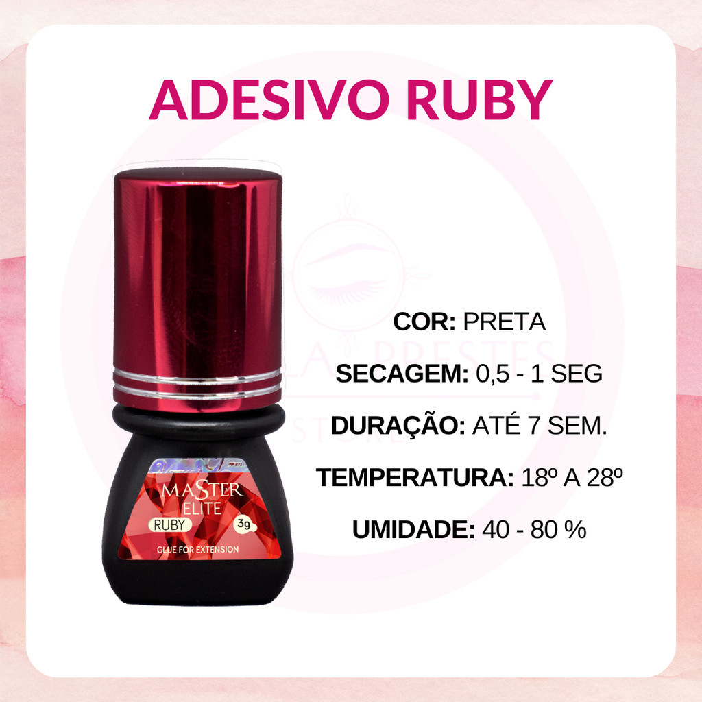 Cola Master Ruby 3ml | Shopee Brasil