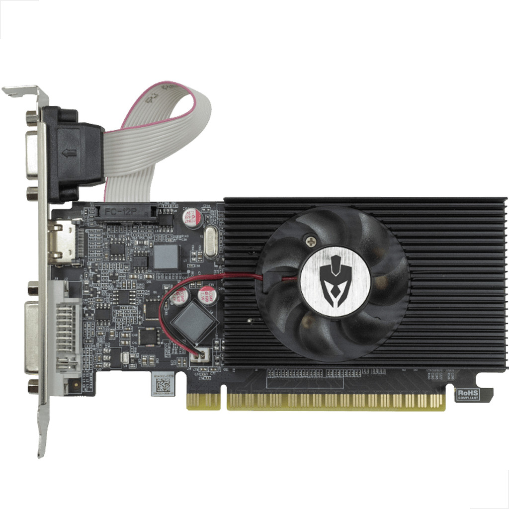 Placa De Vídeo EVOLUT GPU G210 1GB DDR3 64 BIT Low Profile | Shopee Brasil