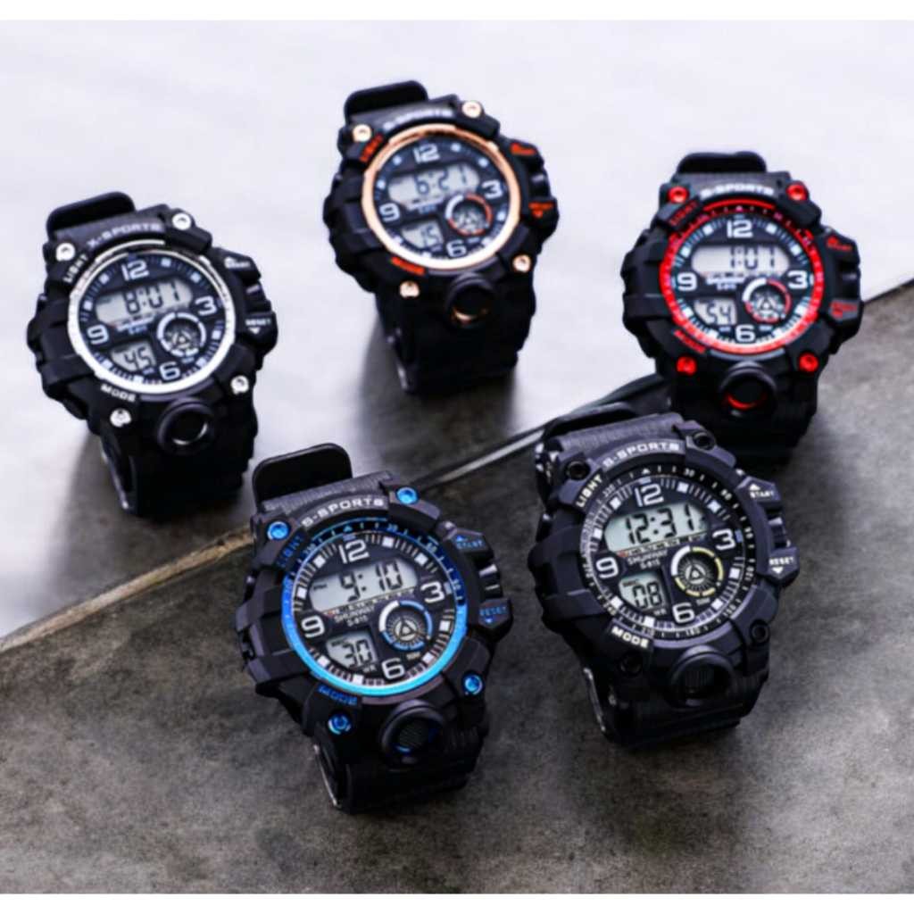 Relogio Masculino Digital De Luxo A Prova D Agua De Pulso Esportivo Cronômetro Led Original ...