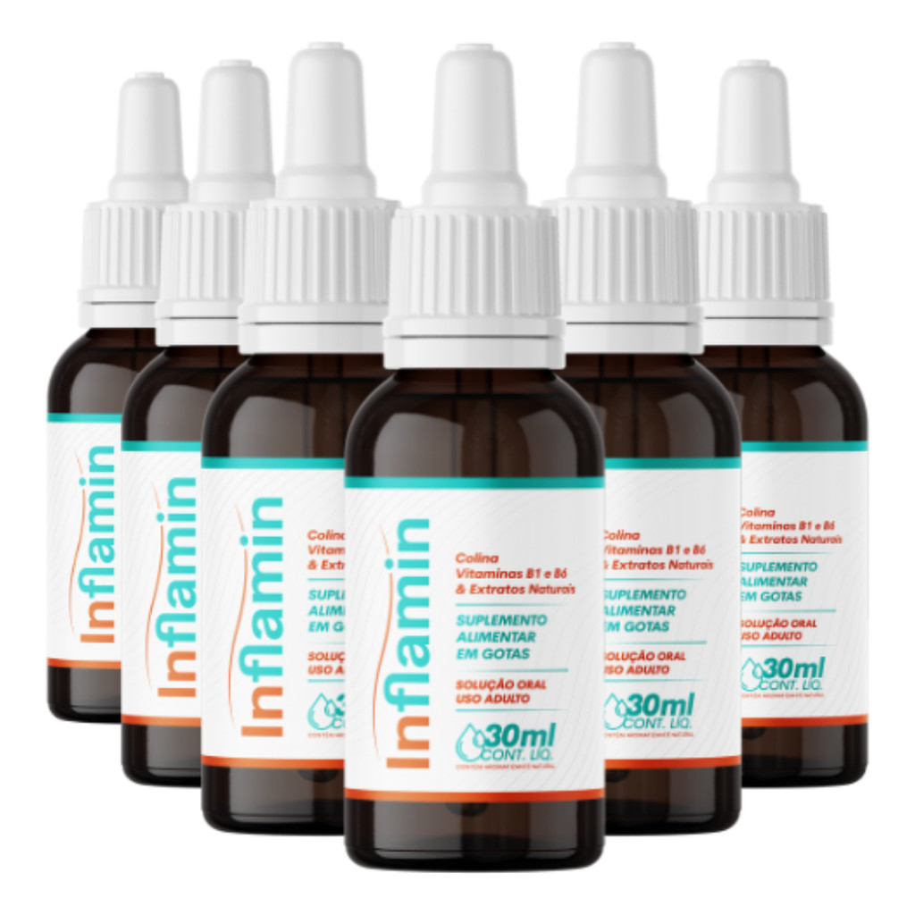 Pague 3 E Leve 5 Inflamin Gotas Original - Fórmula Avançada | Shopee Brasil