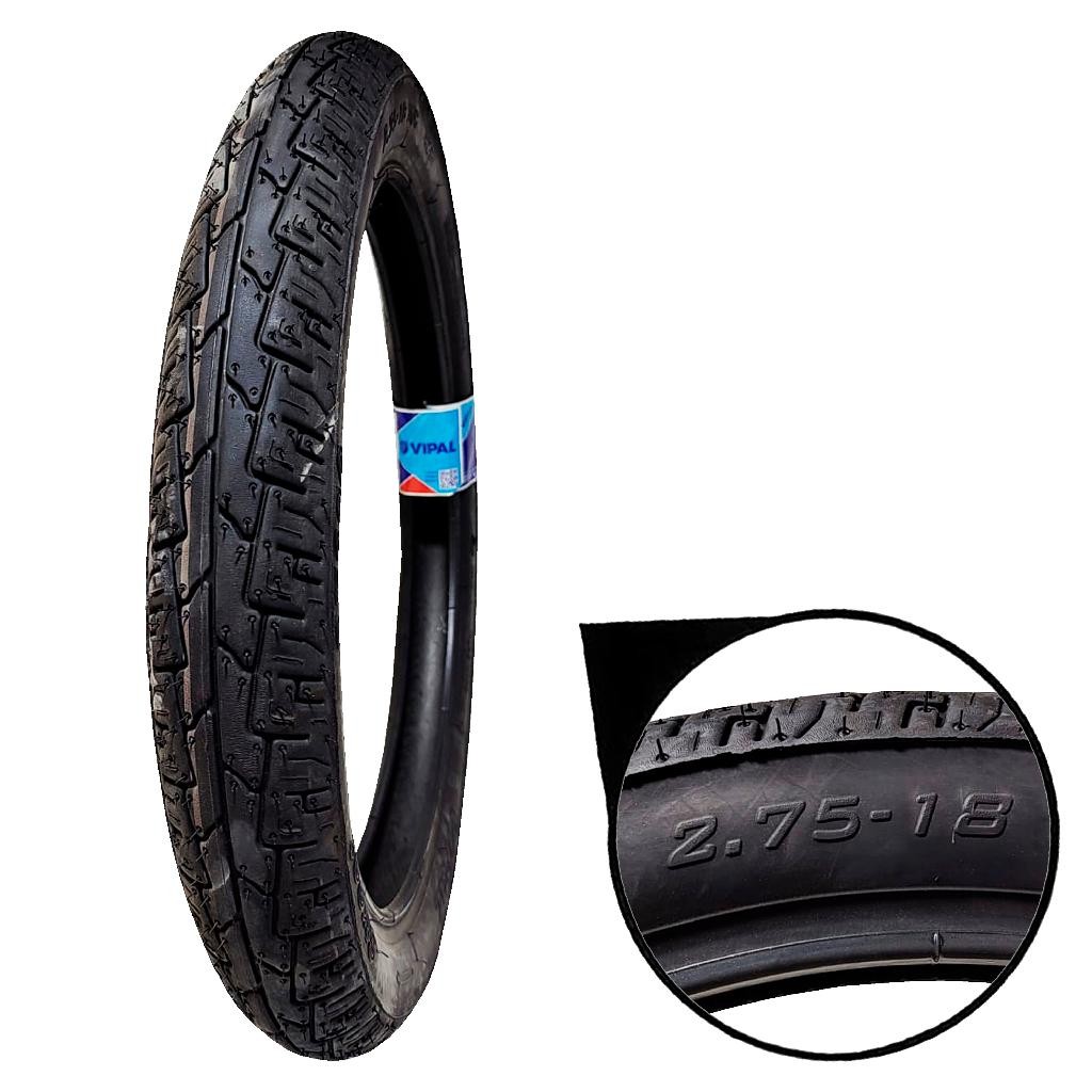 Pneu Vipal Aro 18 Dianteiro 2.75-18 Suzuki Yes 125 Ybr 125 Titan 125 ...