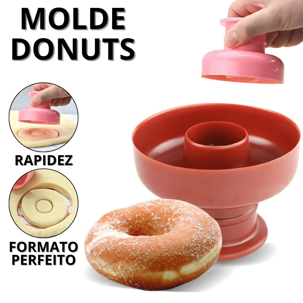 Forma De Mini Donuts Cortador De Rosquinha Modelador De Rosquinhas ...
