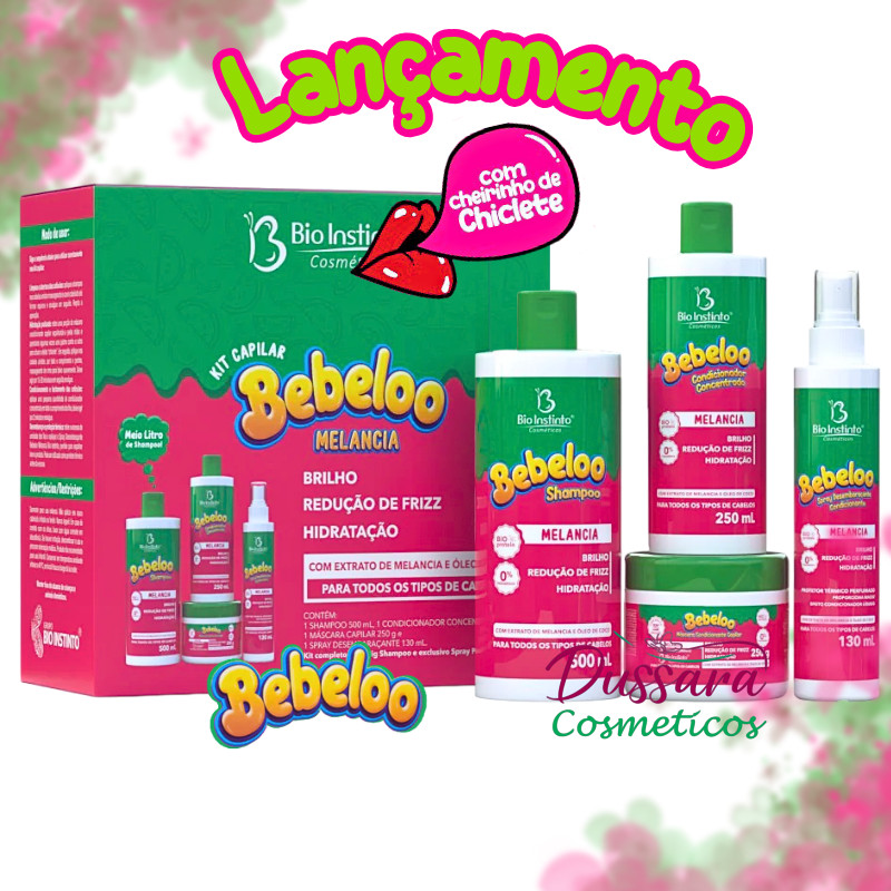 Kit Capilar Bebeloo Cheiro de Babalu Melancia - A Magia da Infância nos ...