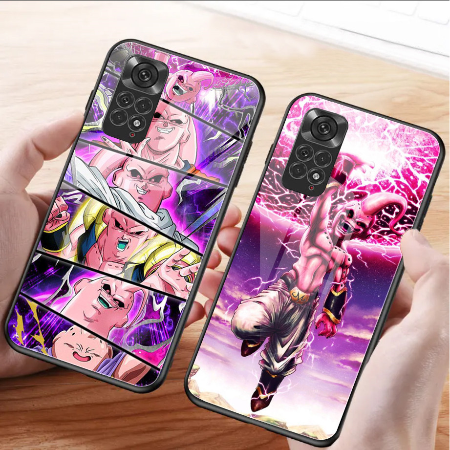 majin buu dragon ball z Capa De Telefone De Vidro Temperado Para Xiaomi ...
